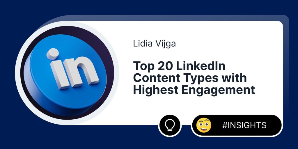 Top 20 LinkedIn Content Types with Highest Engagement in 2023